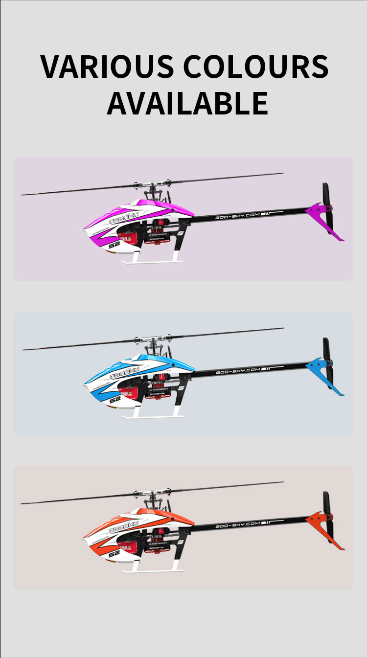 Modellsport.ch | Goosky S2 Max Legend orange BNF | online kaufen